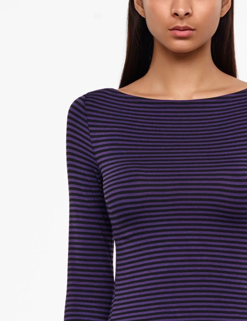 Purple viscose top - khaliya by Sarah Pacini