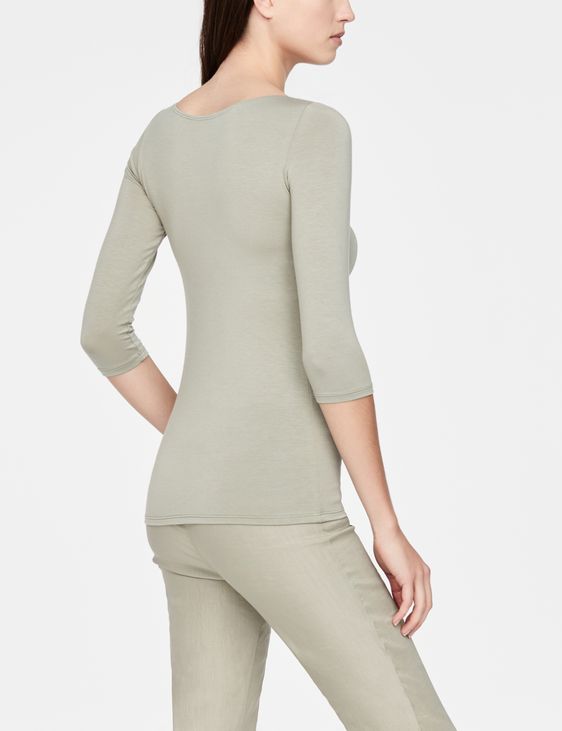 Green modal cotton top - aleisha by Sarah Pacini